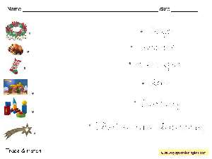 Worksheets Christmas - Fichas en Inglés Navidad | Fichas Infantiles en ...