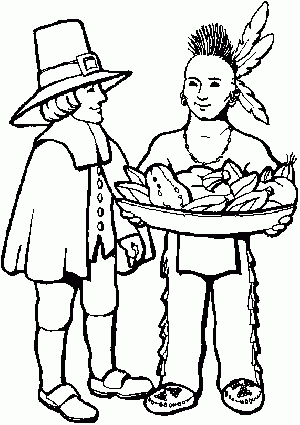 Coloring Pages Thanksgiving - Dibujos Acción de Gracias | Coloring ...